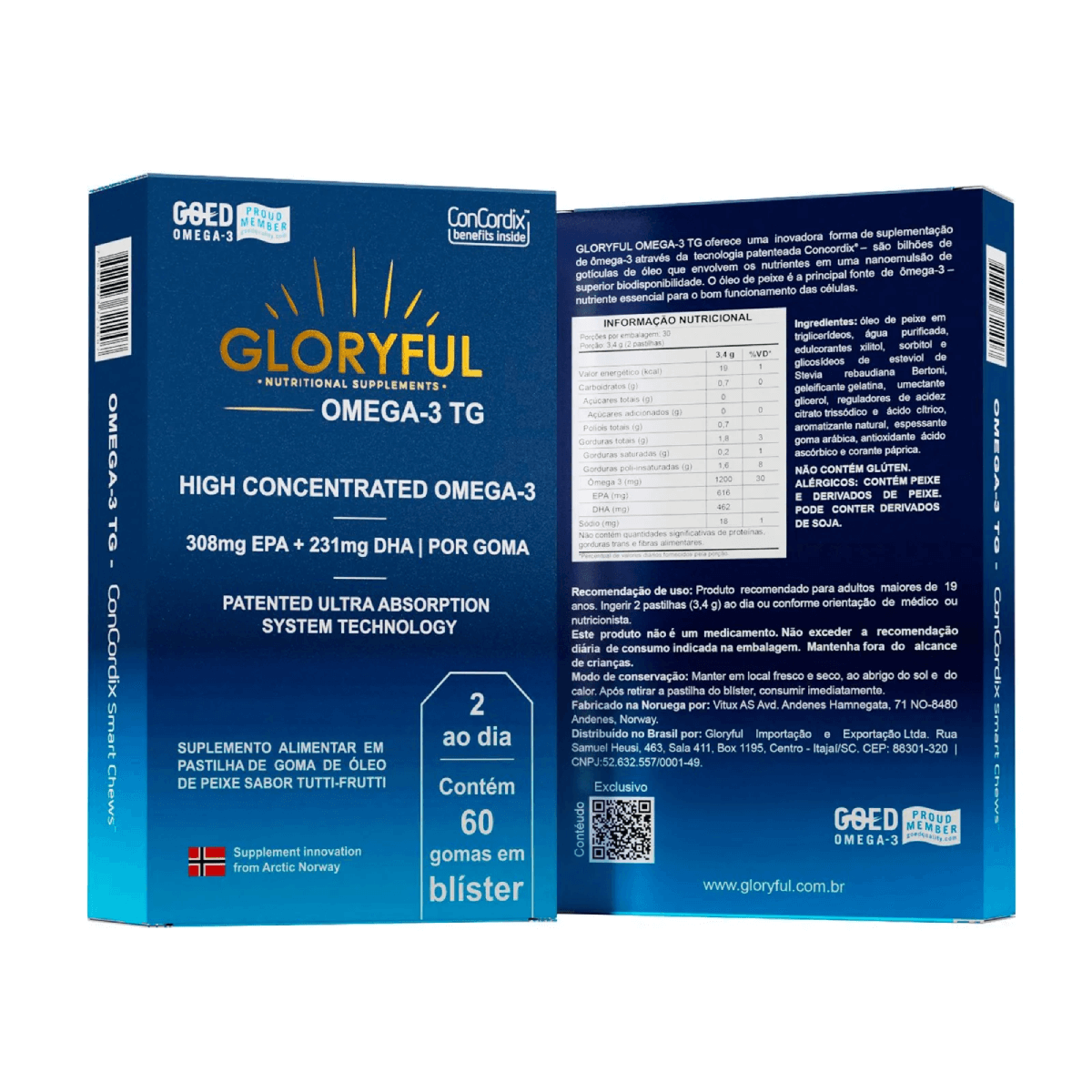 Gloryful Nutrition - Omega-3 TG